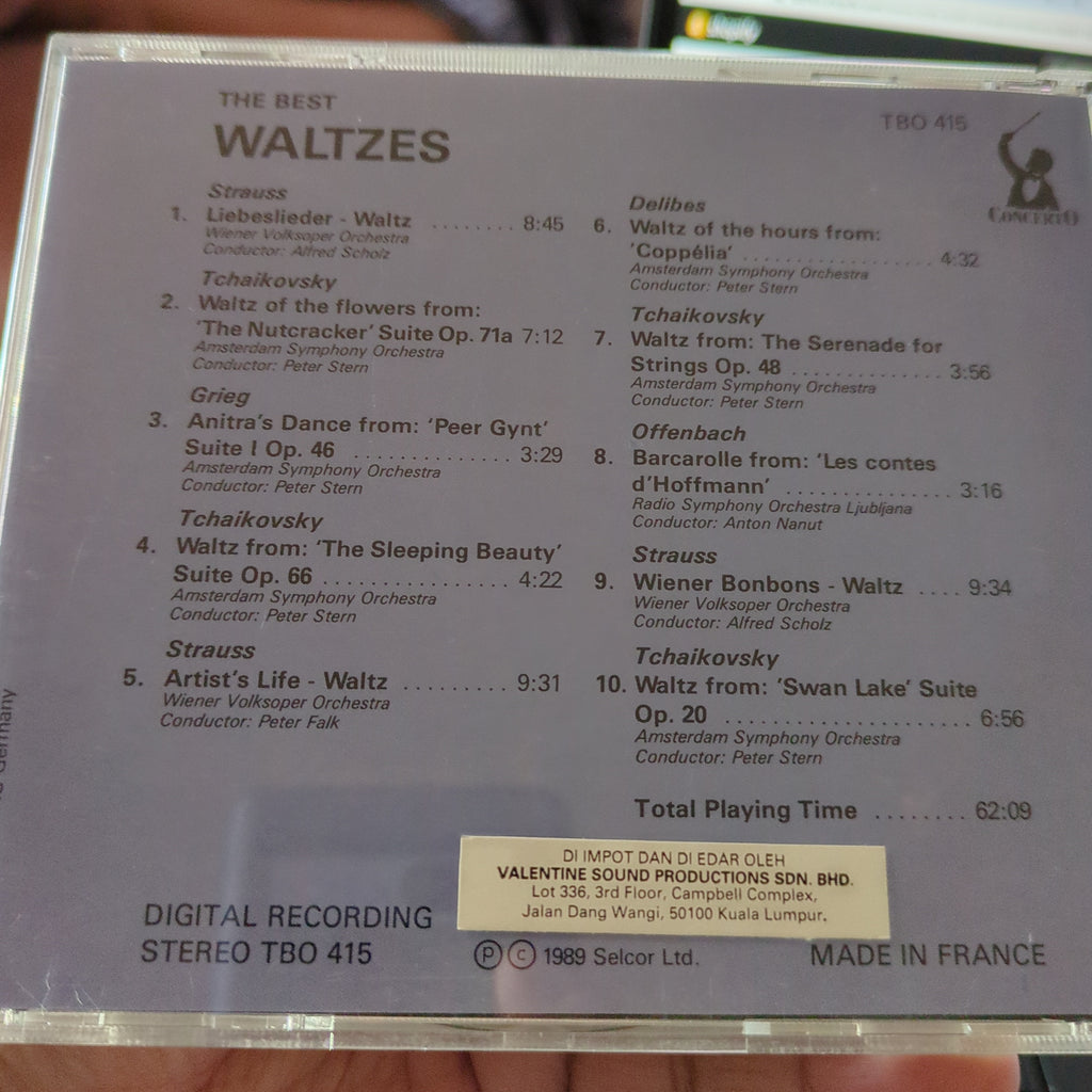 The Best Waltzes CD – Unity Audio Canada