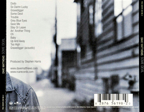 Dave Matthews – Some Devil CD – Unity Audio Canada