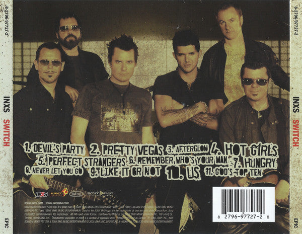 INXS – Switch CD – Unity Audio Canada