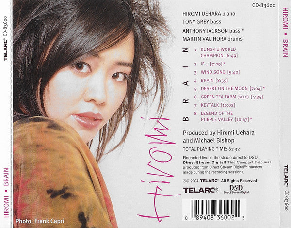 Hiromi - Brain CD – Unity Audio Canada