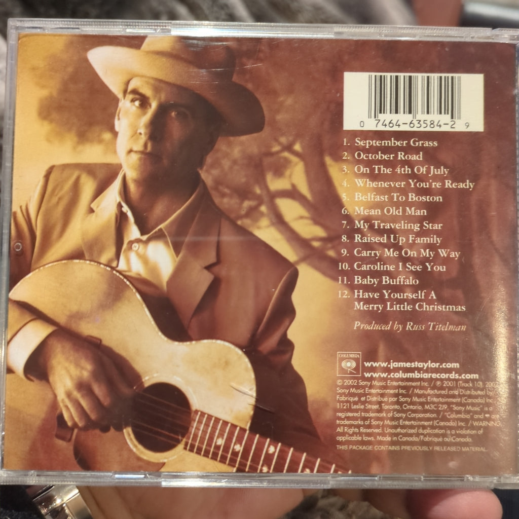 James Taylor – October Road (CD) – Unity Audio Canada