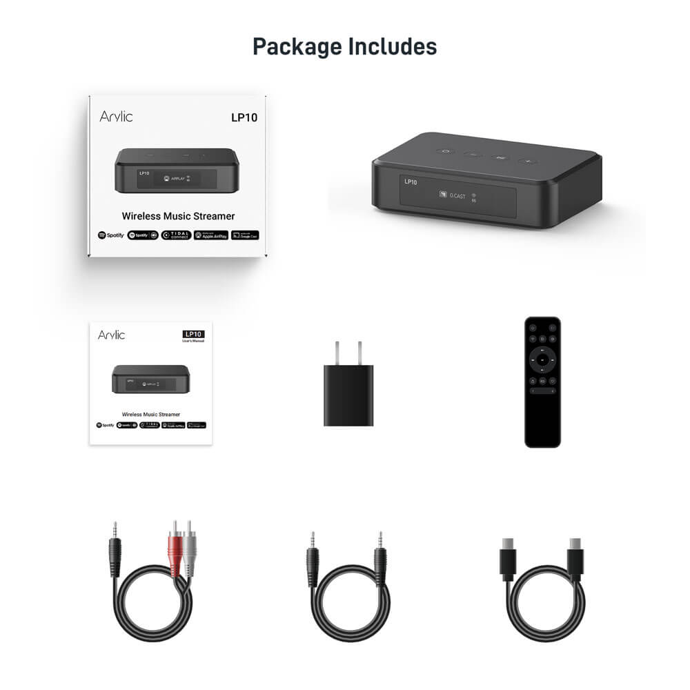 Arylic LP10 AirPlay 2 and Google Cast Music Streamer from Unity Audio ...