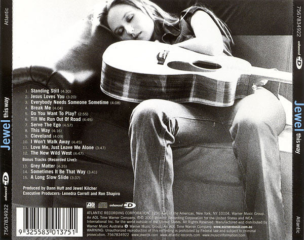 Jewel – This Way CD – Unity Audio Canada