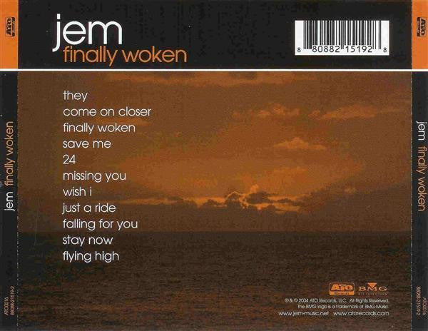 Jem – Finally Woken CD – Unity Audio Canada