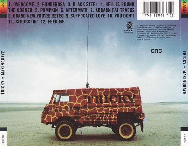 Tricky – Maxinquaye CD – Unity Audio Canada