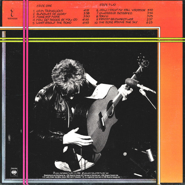 Bruce Cockburn – Humans LP (True North) – Unity Audio Canada