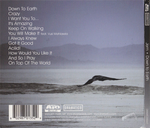 Jem – Down To Earth CD – Unity Audio Canada