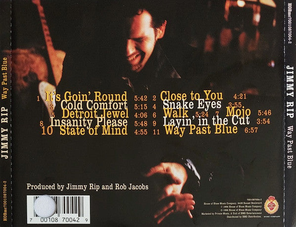 Jimmy Rip – Way Past Blue CD – Unity Audio Canada