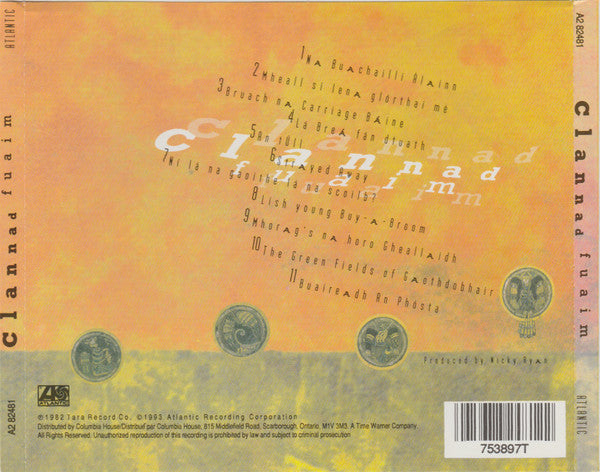 Clannad – Fuaim CD – Unity Audio Canada
