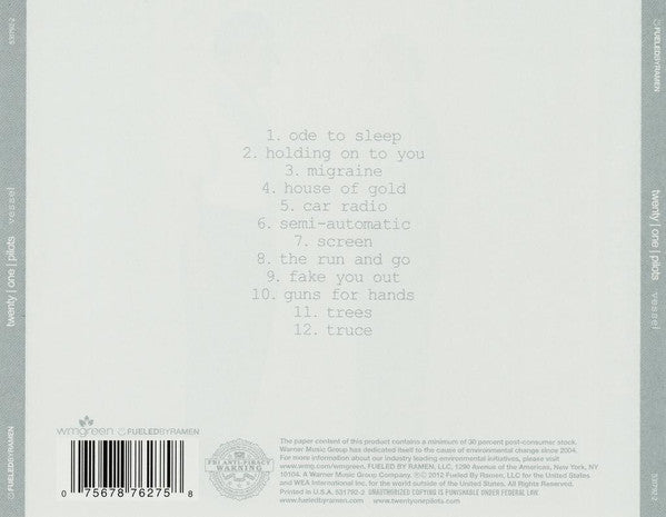 Twenty | One | Pilots – Vessel CD – Unity Audio Canada