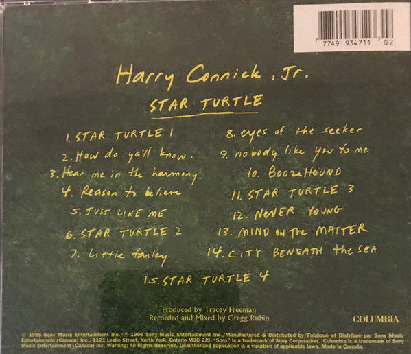 Harry Connick, Jr. – Star Turtle CD – Unity Audio Canada