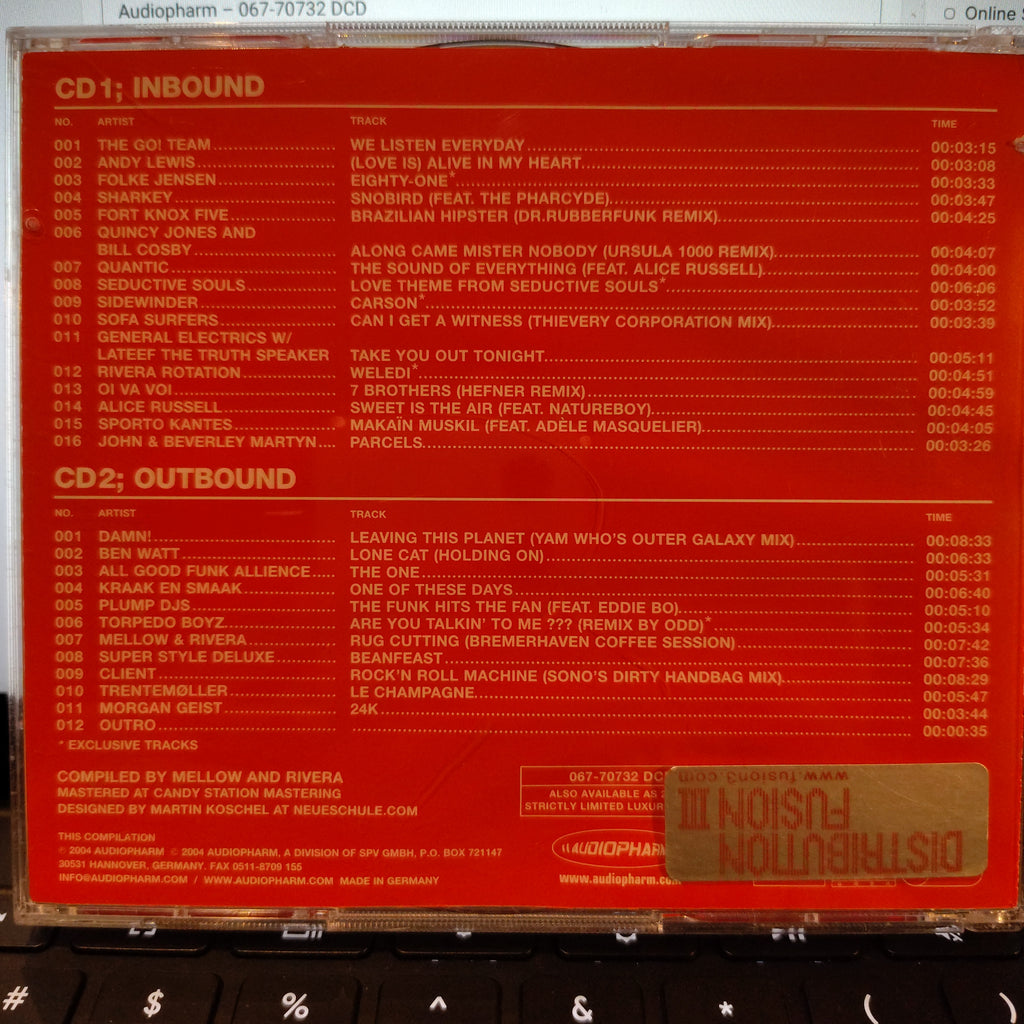 Various – Music For Modern Living; 2CD – Unity Audio Canada