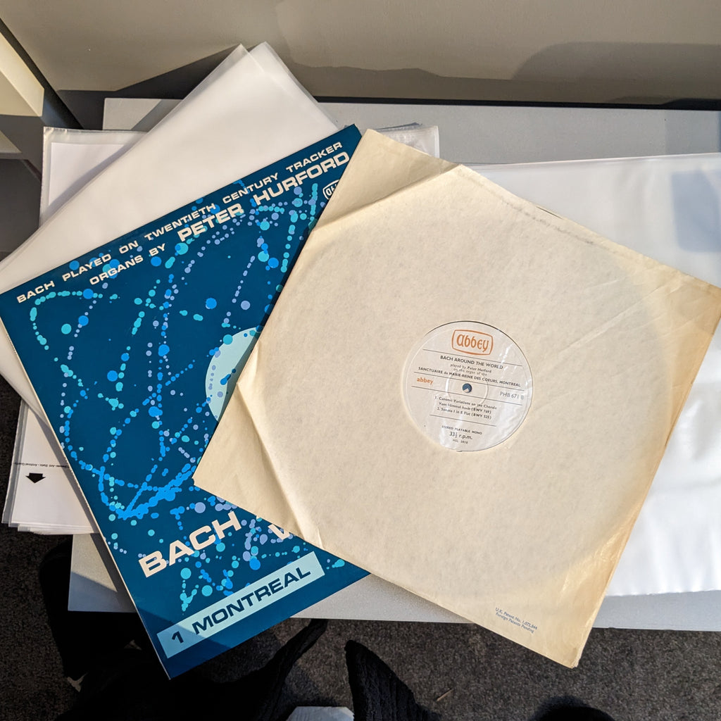 Peter Hurford, Bach ‎– Bach Around The World 1 Montreal LP (Abbey ...